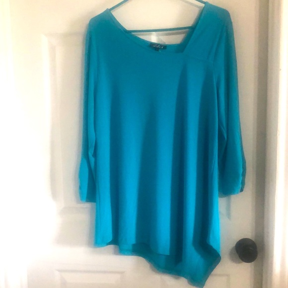 alisha. d | Tops | Alisha D Ladies Teal Top | Poshmark